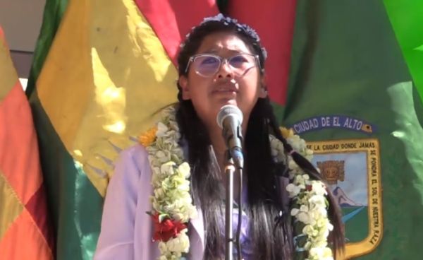 Eva Copa invita a la población al inicio de obras del Hospital ‘Qullañ ...