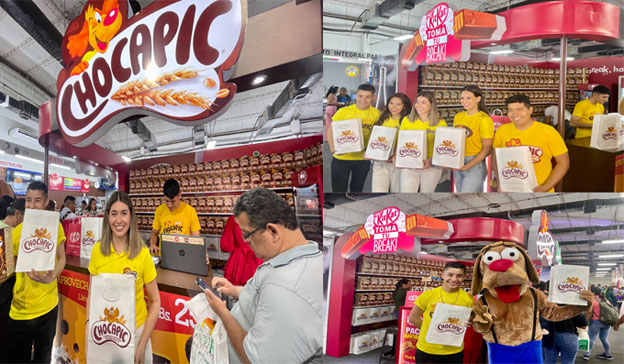 Nestlé sorprende en la Expocruz con los packs Kit Kat y Chocapic